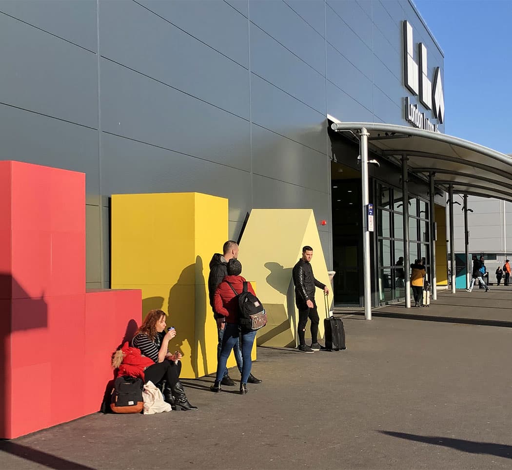 A Sense of Arrival at Luton London Airport | 3DReid