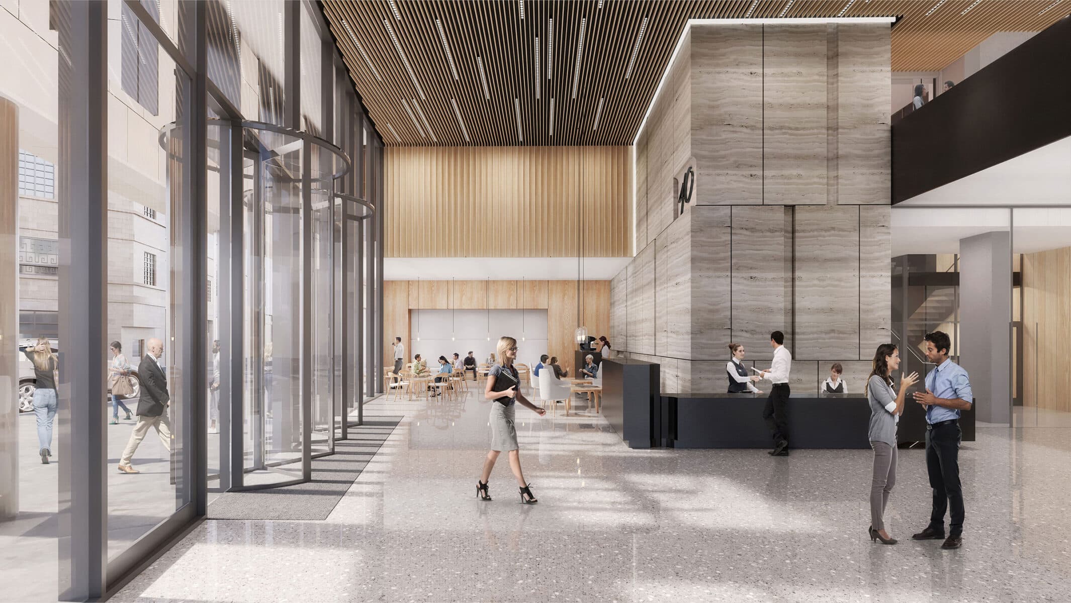 40 Broadway | Architecture, Interiors | Workplace | 3DReid