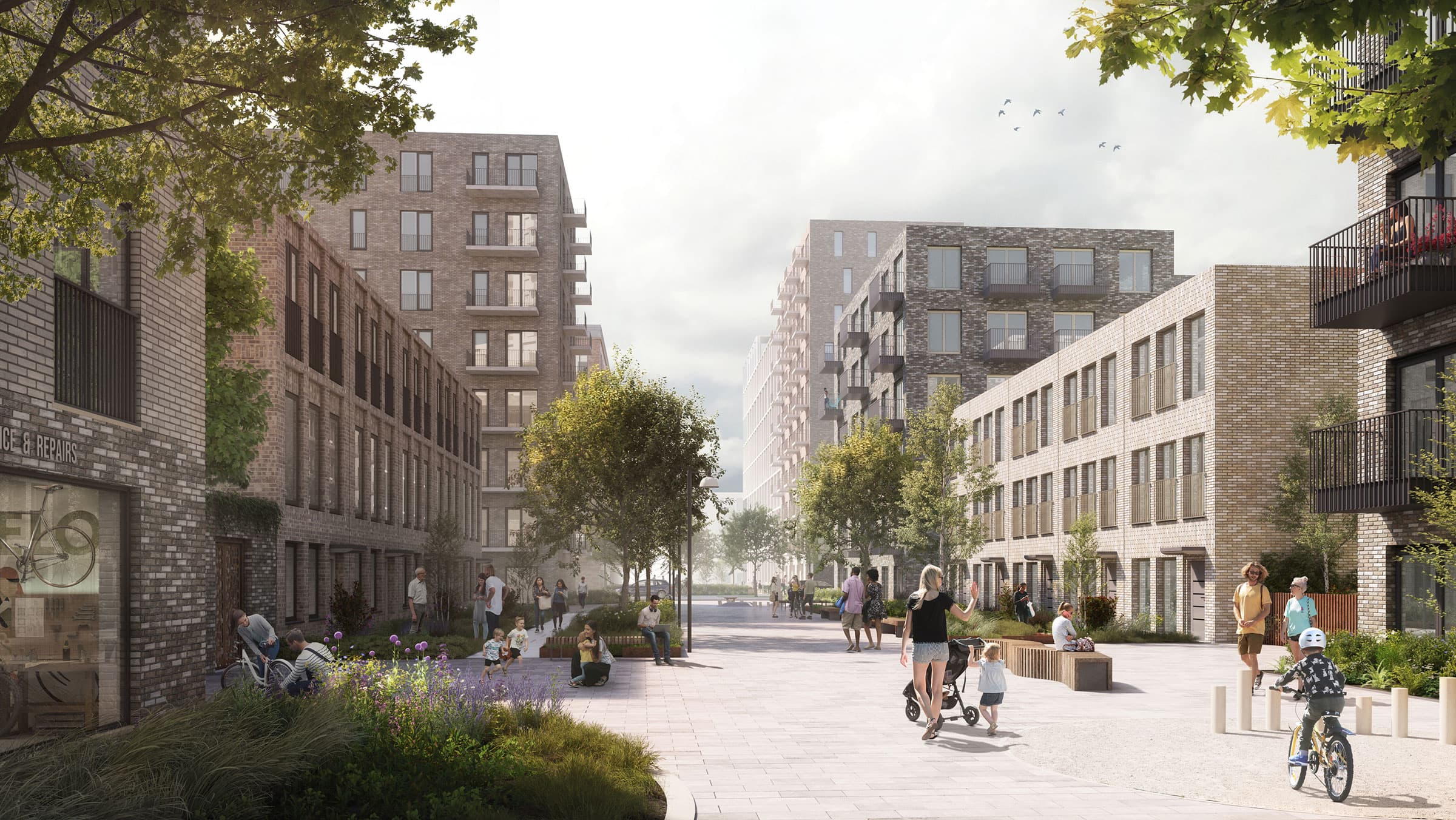 The Embankment | Architecture, Masterplanning | Mixed-use, Residential ...