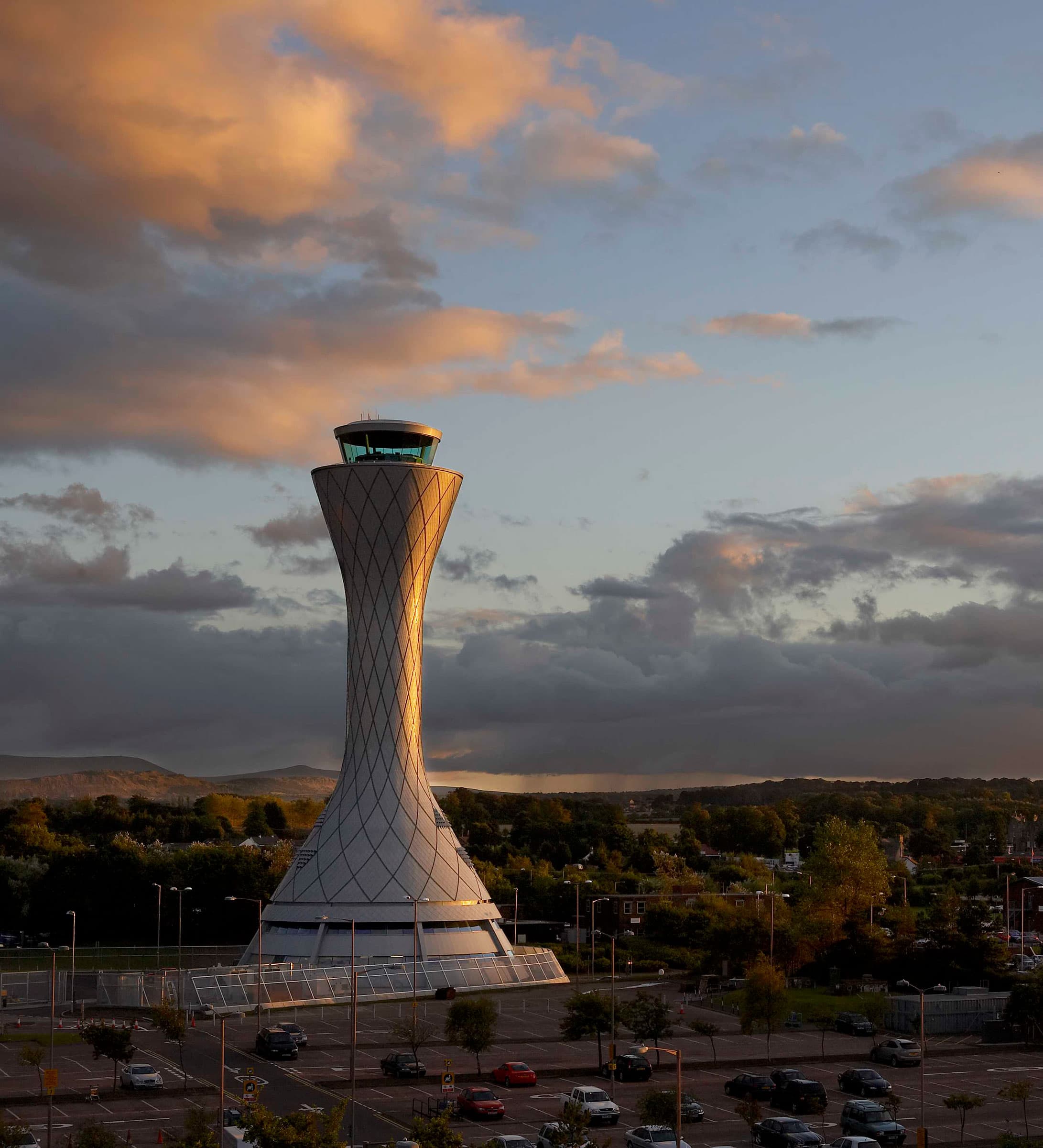 Edinburgh Airport ATC | Architecture | Aviation & Rail | 3DReid