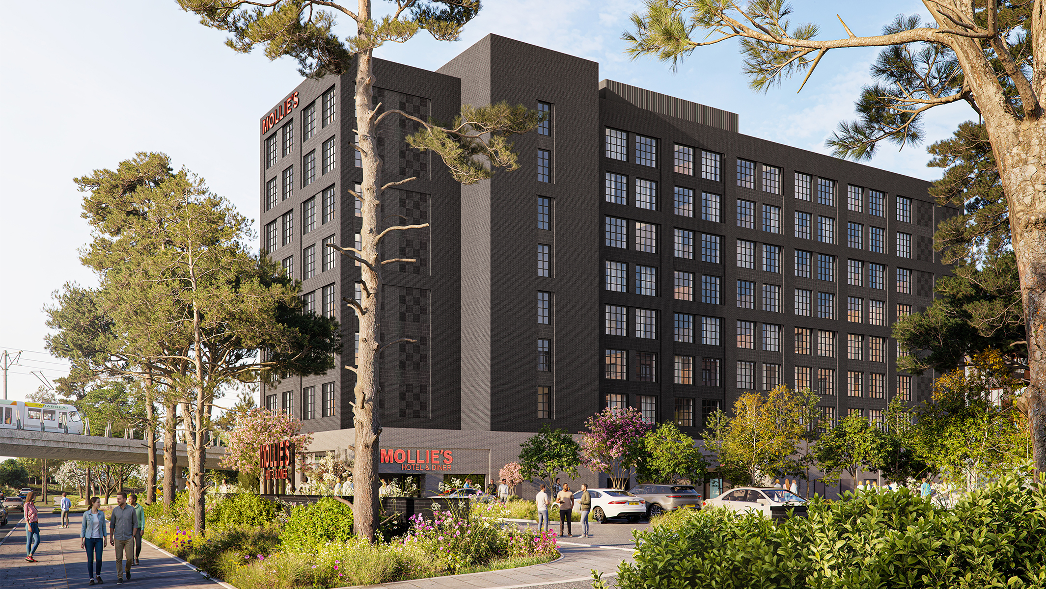 3DReid submits proposals for new Mollie’s Hotel at Edinburgh Park | 3DReid