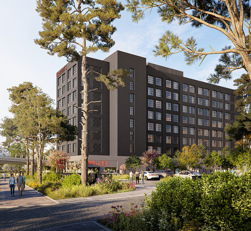 3DReid submits proposals for new Mollie’s Hotel at Edinburgh Park | 3DReid